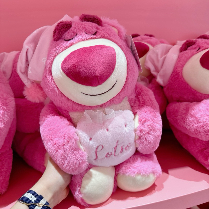 Miniso Strawberry Bear Lotso Pink Bear Doll Plushie MINISO Pixar ...