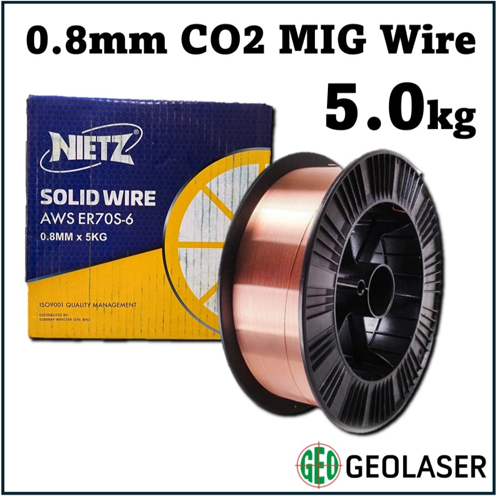 Nietz (Starweld) CO2 MIG WIRE 0.8mm 5Kg Pack | Shopee Malaysia