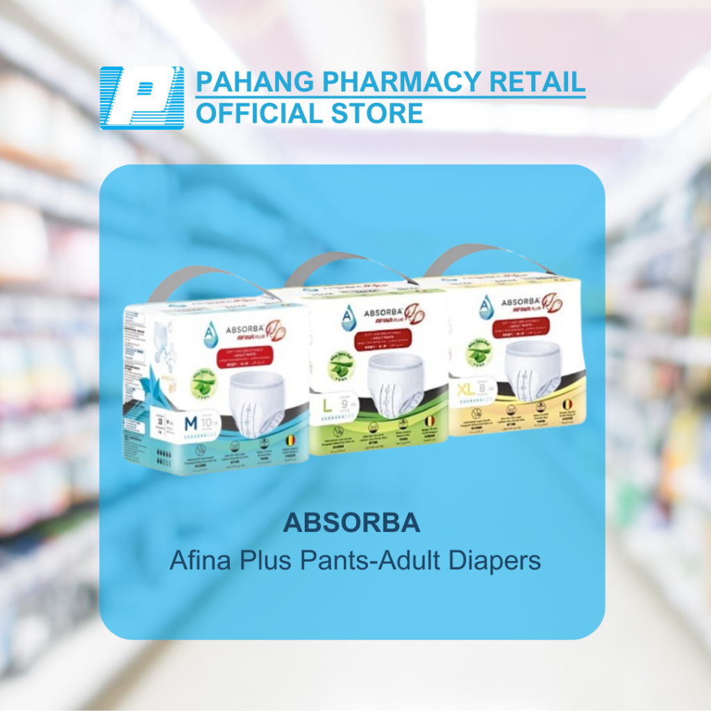ABSORBA Afina Plus Pants-Adult Diapers | Shopee Malaysia