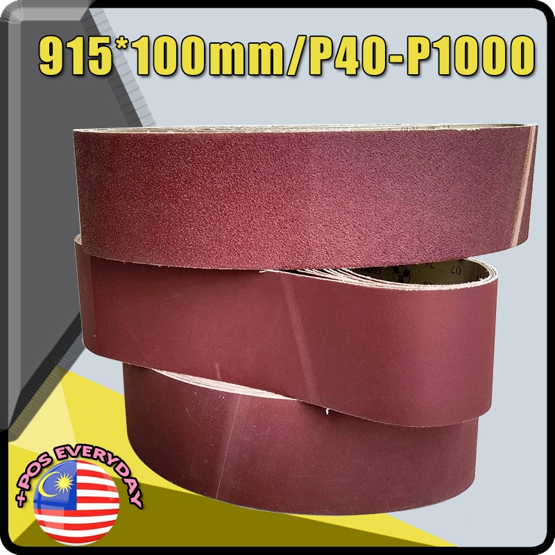 100 x 915mm Sanding Belt 4 Inch x 36 Inch Sanding Screen Abrasive Band ...