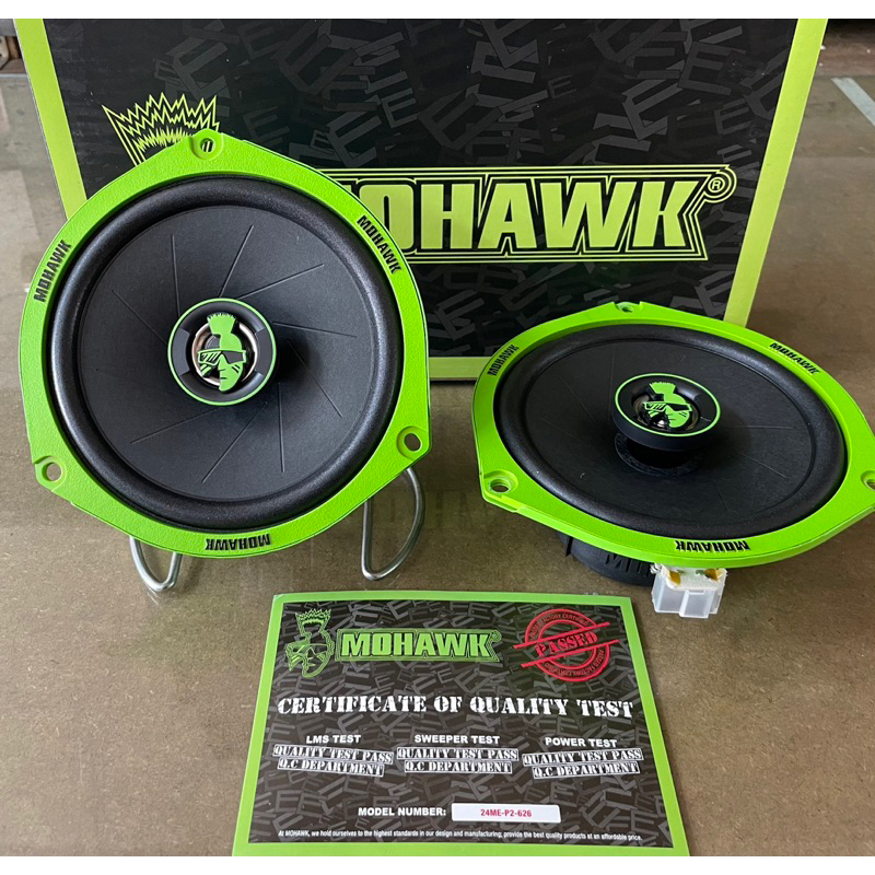Original MOHAWK ME-626 ｜6.5” 2-Way Coaxial Speaker（Green Series ...