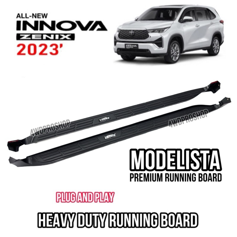 Toyota Innova Zenix 2023 Modellista Ori Board Running Board Side Step ...