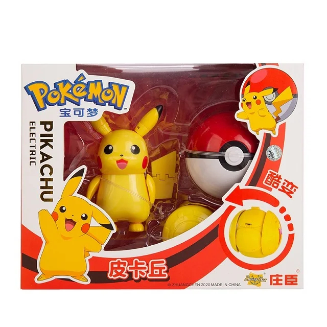 Pokemon Ball Anime Pikachu Tops Launchers Beyblade Spinning Top Battle ...