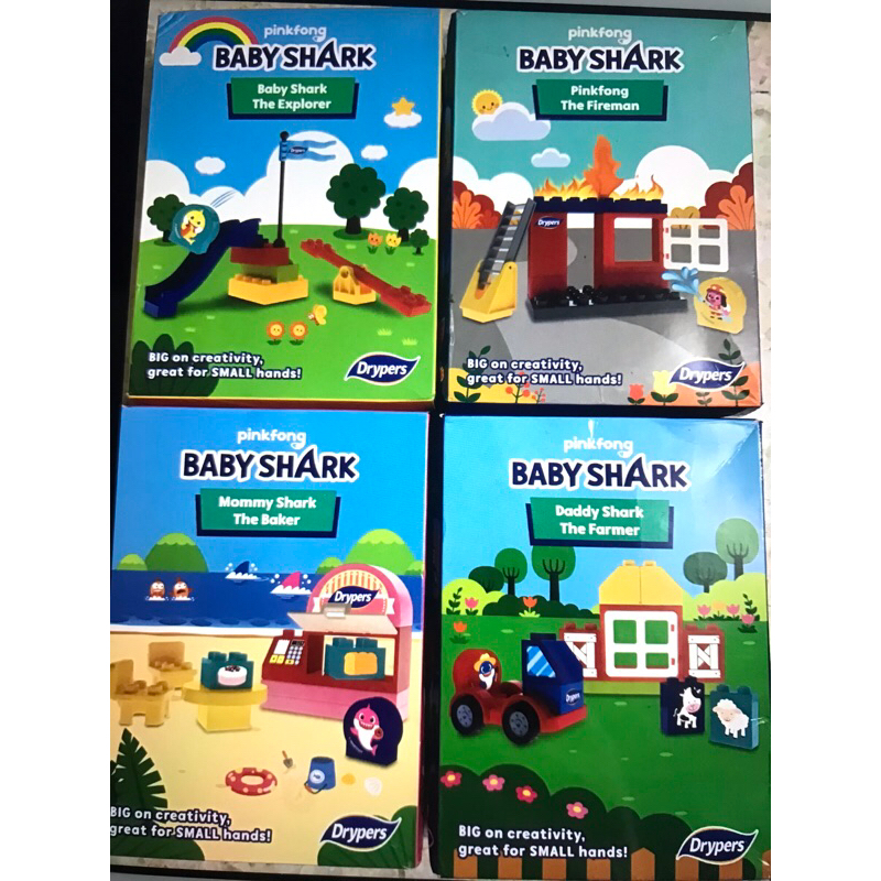 Pinkfong Baby Shark Block Sets | Shopee Malaysia