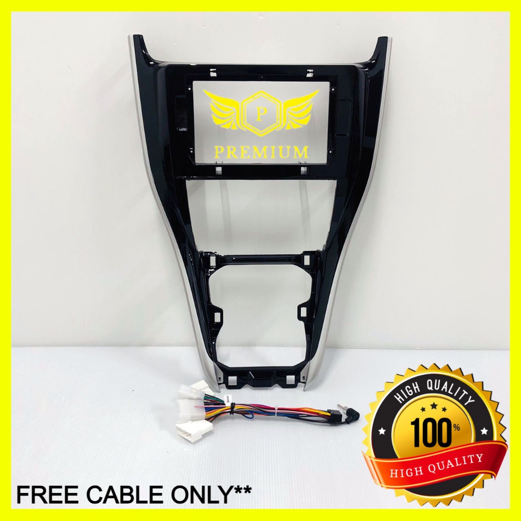 TOYOTA HARRIER XU60 2015-2017 10INCH ANDROID CASING (FREE CABLE+6PCS ...