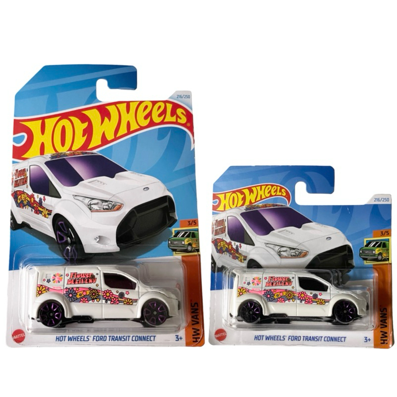 Hotwheels Case M 2024 Hot wheels Ford Transit Connect (Flower Delivery) (RTH) | Shopee Malaysia