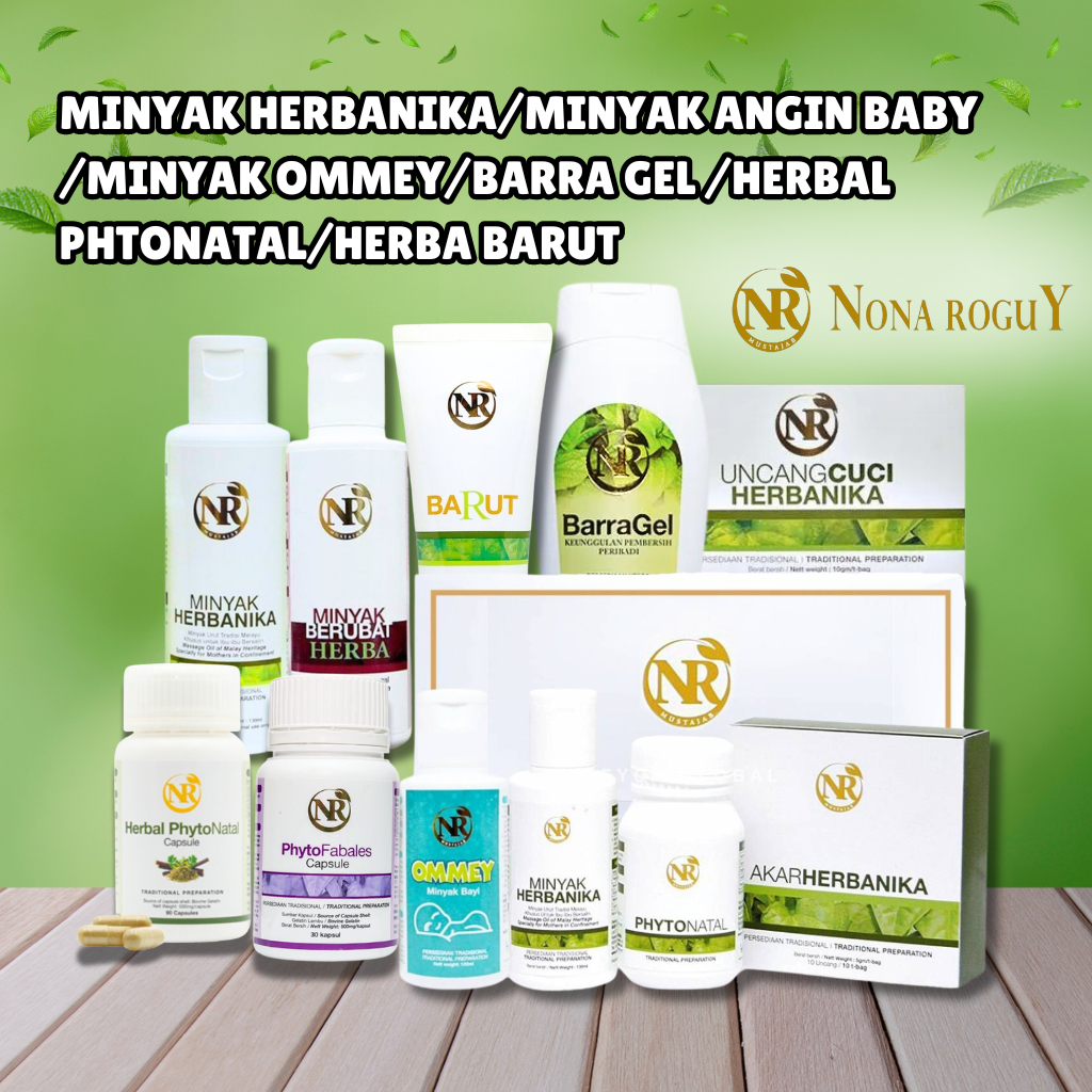 NONA ROGUY (NR) PRODUK-MINYAK HERBANIKA/MINYAK ANGIN BABY/MINYAK OMMEY ...