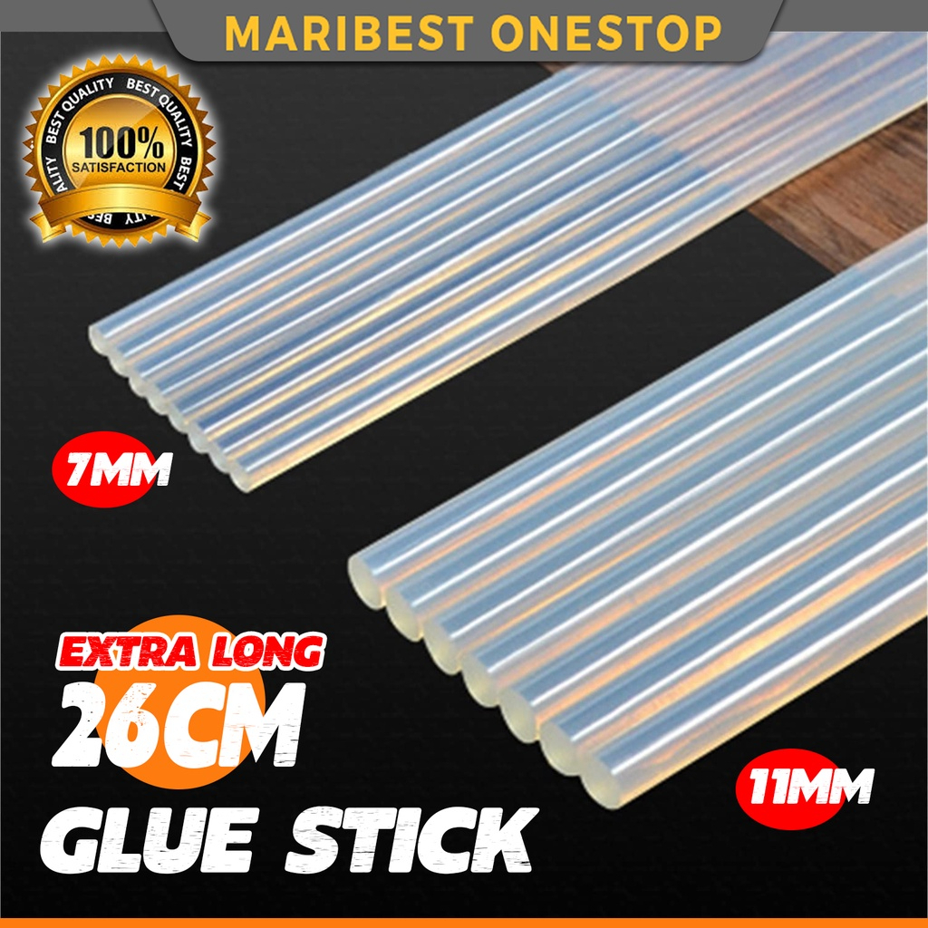 26CM 11MM / 7MM Hot Melt Glue Stick Hot Glue Gun Stick Batang Gam Pistol Gam Panas Hot Glue ...