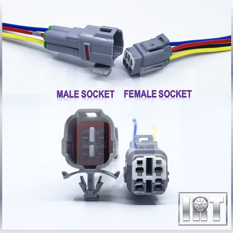 4 Pin Headlamp Projector Socket Vios Toyota Fuel Pump Kembara Kereta ...