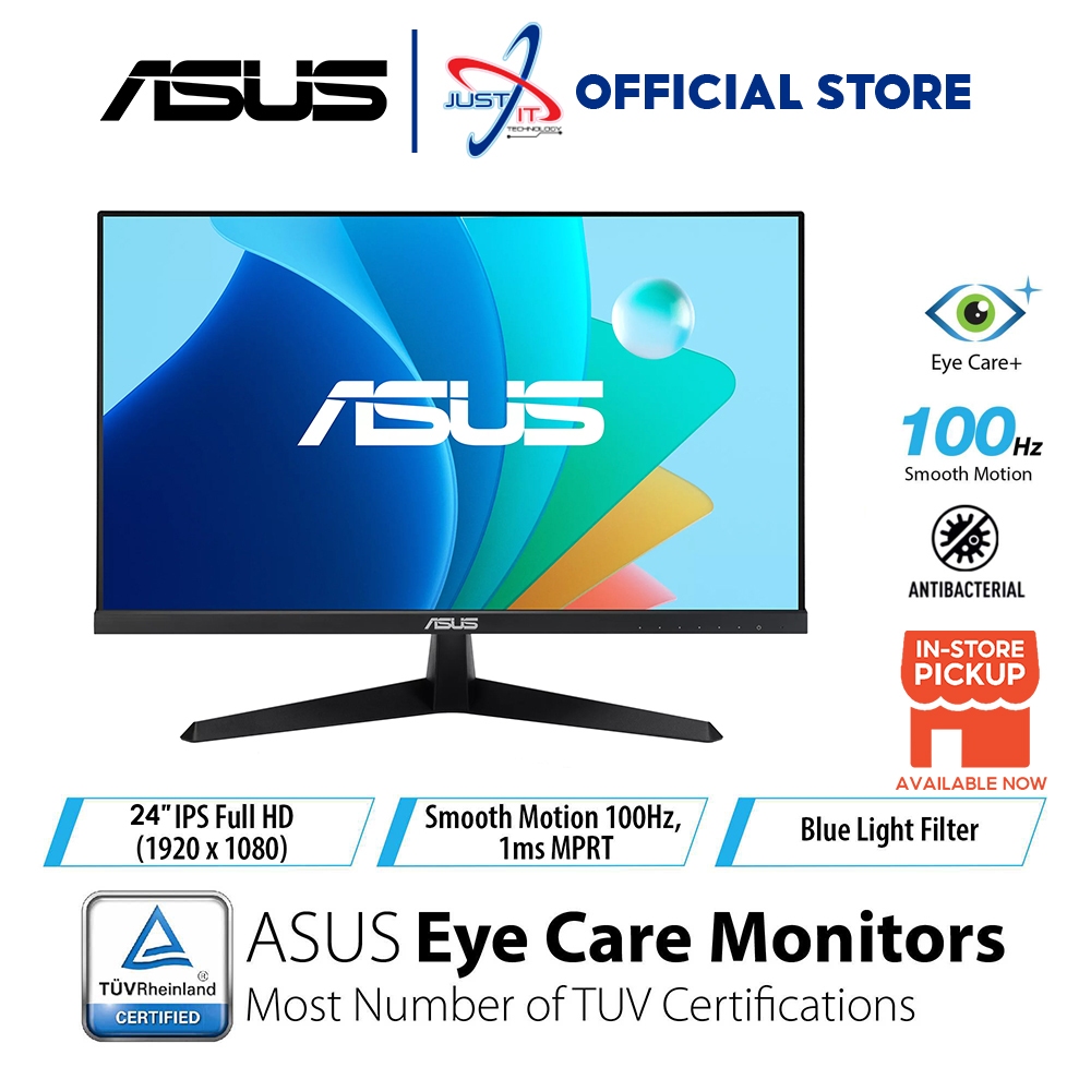 ASUS VY249HGR (120HZ) / VY249HF-R (100HZ) 23.8" GAMING MONITOR ( 23.8 ...