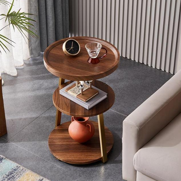 Living Room Small Coffee Table Modern Small Tea Table Solid Wood Sofa ...