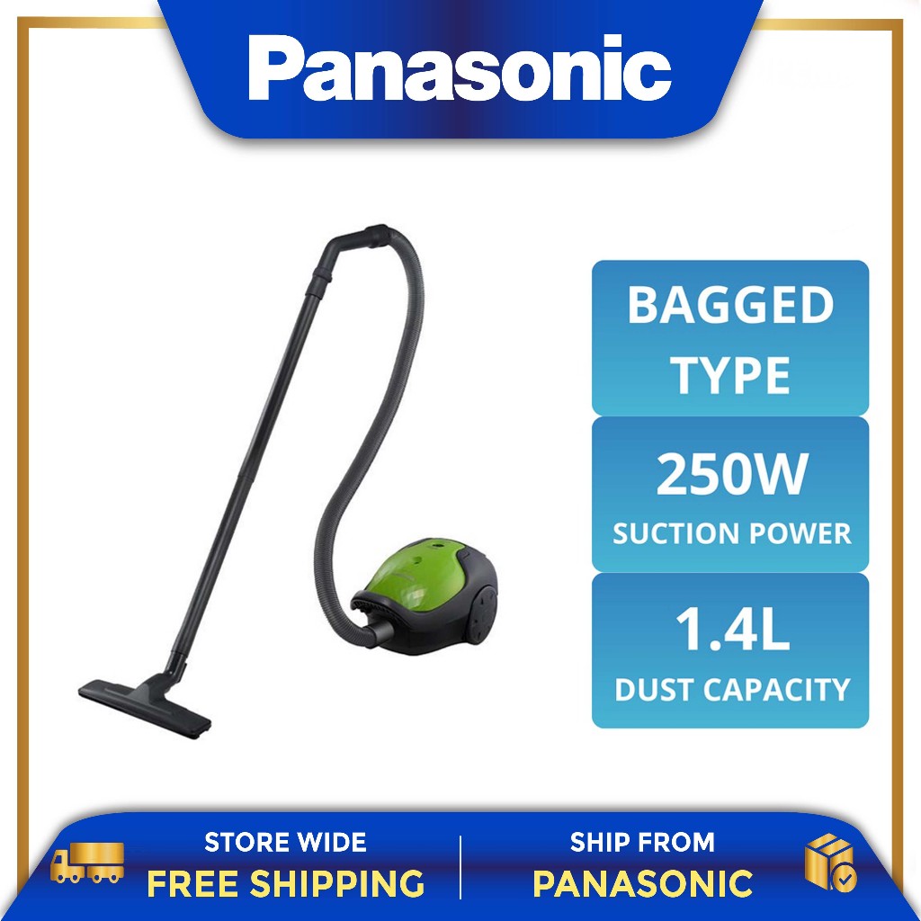 PANASONIC MC-CG370 BAGGED VACUUM CLEANER 850W MC-CG370GV47 | Shopee ...