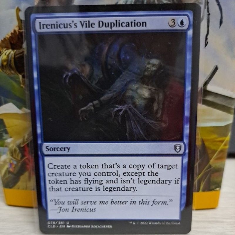 MTG Irenicus's Vile Duplication (CLB)(Uncommon) | Shopee Malaysia