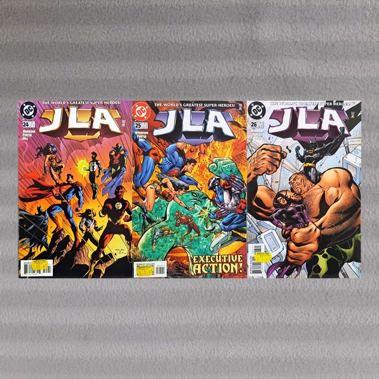 JLA #24-#26 (Complete Set) DC Comics (Key Issue) 1st App (Grant Morrison, Howard Porter ...
