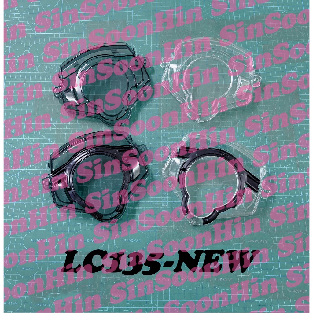 Yamaha LC135 V2 to V7 Meter Lens Cover Meter [Clear/Smoke] # cermin ...