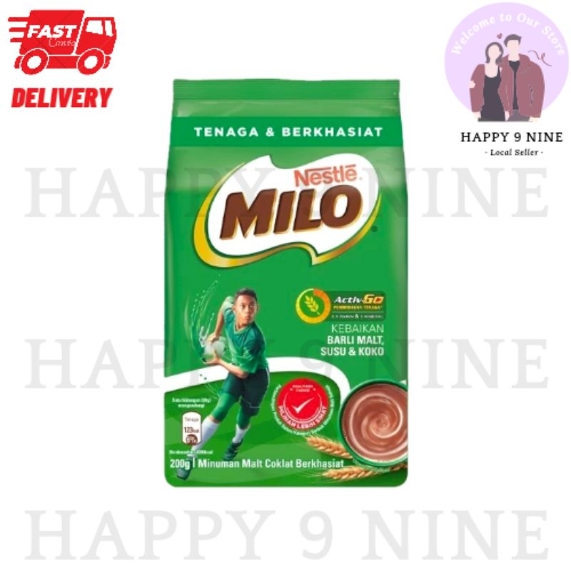 Nestle Milo Activ Go 200g Milo energy Milo active go Milo powder Coco ...