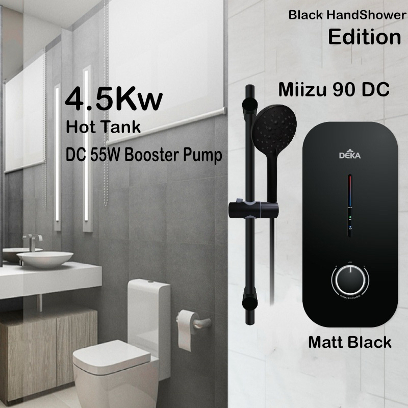 DEKA Miizu DC Booster PUMP Instant Water Heater Rainshower | Shopee ...