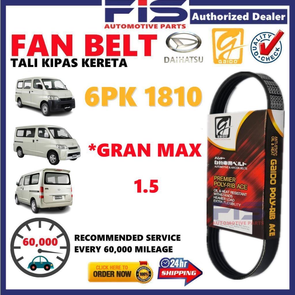 FIS Gaido Fan Belt Daihatsu Gran Max 1.5 Air Cond Alternator Power ...