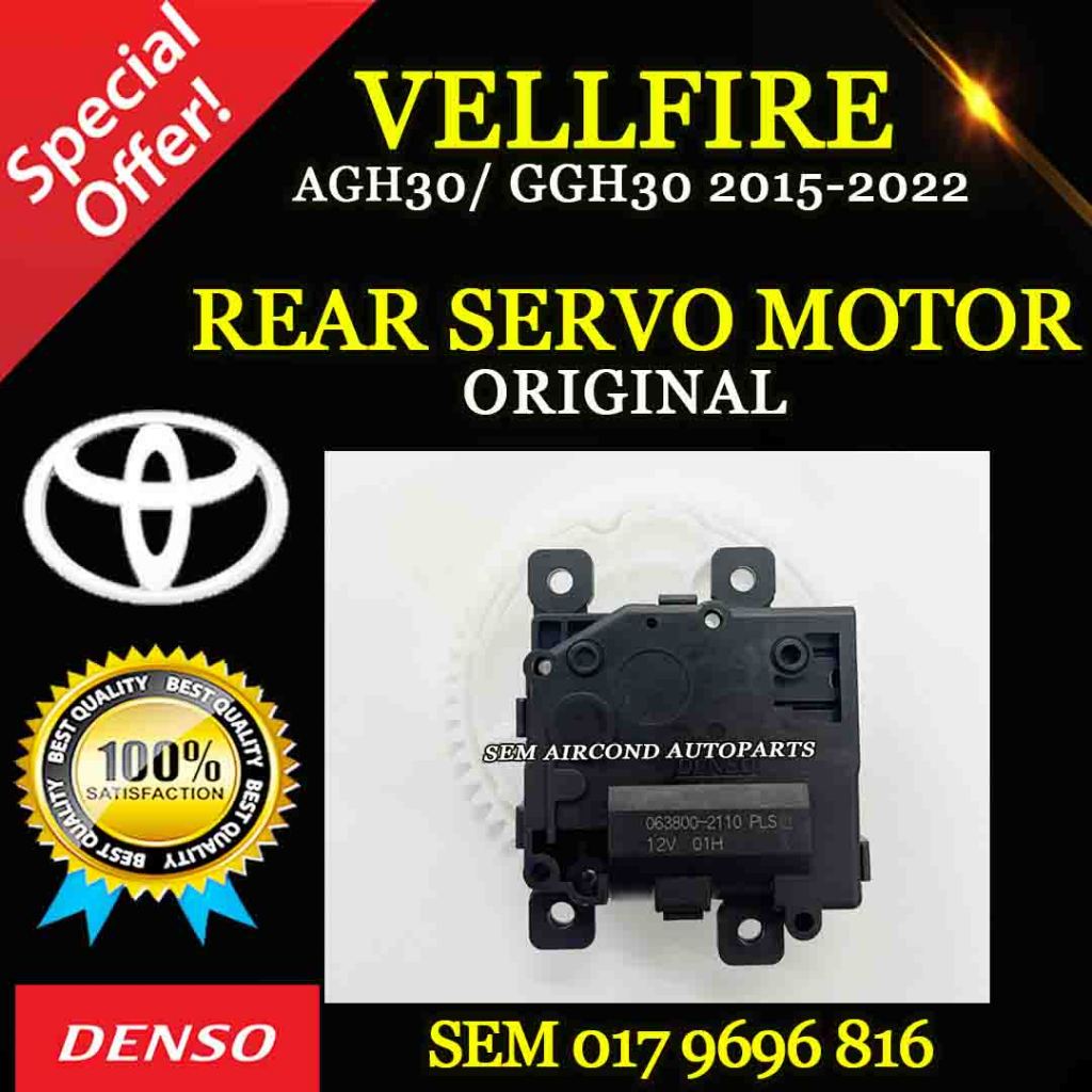 TOYOTA VELLFIRE AGH30/ GGH30 2015-2022 YEAR ORIGINAL DENSO REAR SERVO ...
