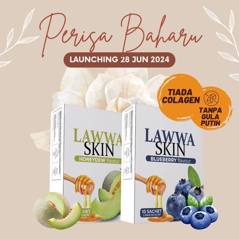 Kak Ell Lawwa Skin Brightening Supplement Honeydew / Blueberry NO ...