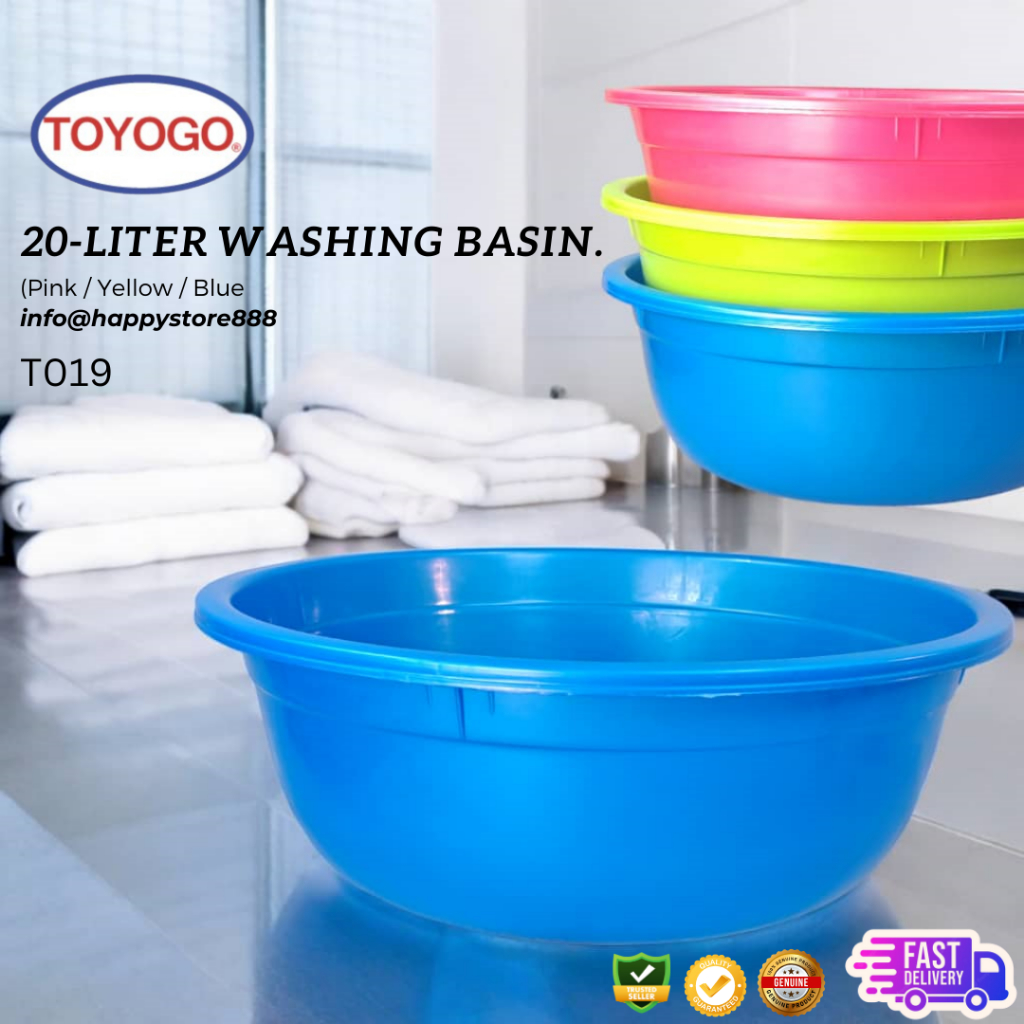 TOYOGO MULTI-FUNCTIONAL PURE NEW MATERIAL PLASTIC LAUNDRY BASIN /RANDOM ...