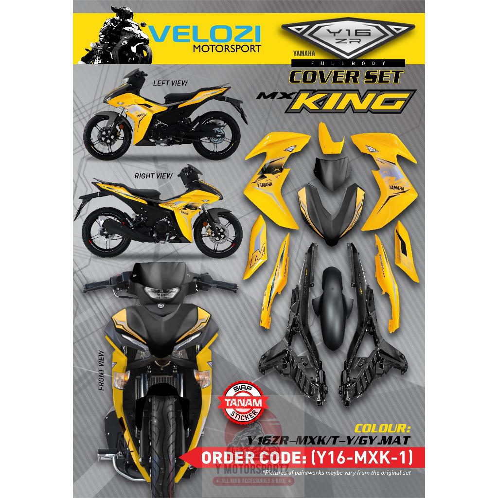 YAMAHA Y16 Y16ZR VELOZI MX KING COVER SET | FAST SHIPPING | READY STOCK ...