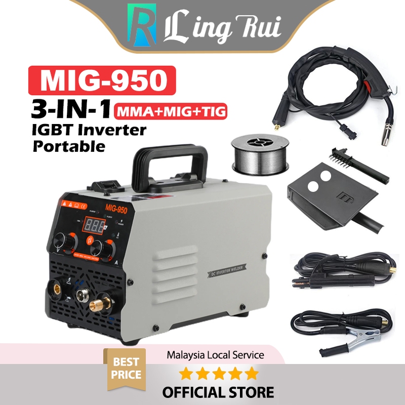 MIG Welding Machine IGBT Inverter Mesin Welding DC ARC Mini Welding ...