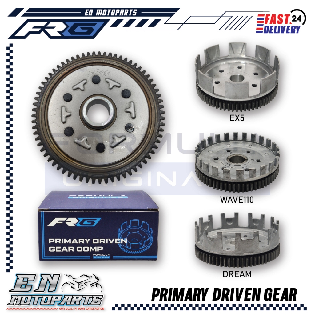 FRG EX5 / EX5 DREAM / WAVE100 / WAVE 110 FRG OUTER COMP CLUTCH PRIMARY DRIVEN GEAR FORMULA ...
