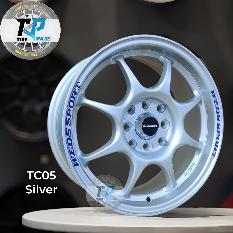 Wedssport TC05 new sport rim wheel 15" 16" 17" (1set=4pc) | Shopee Malaysia