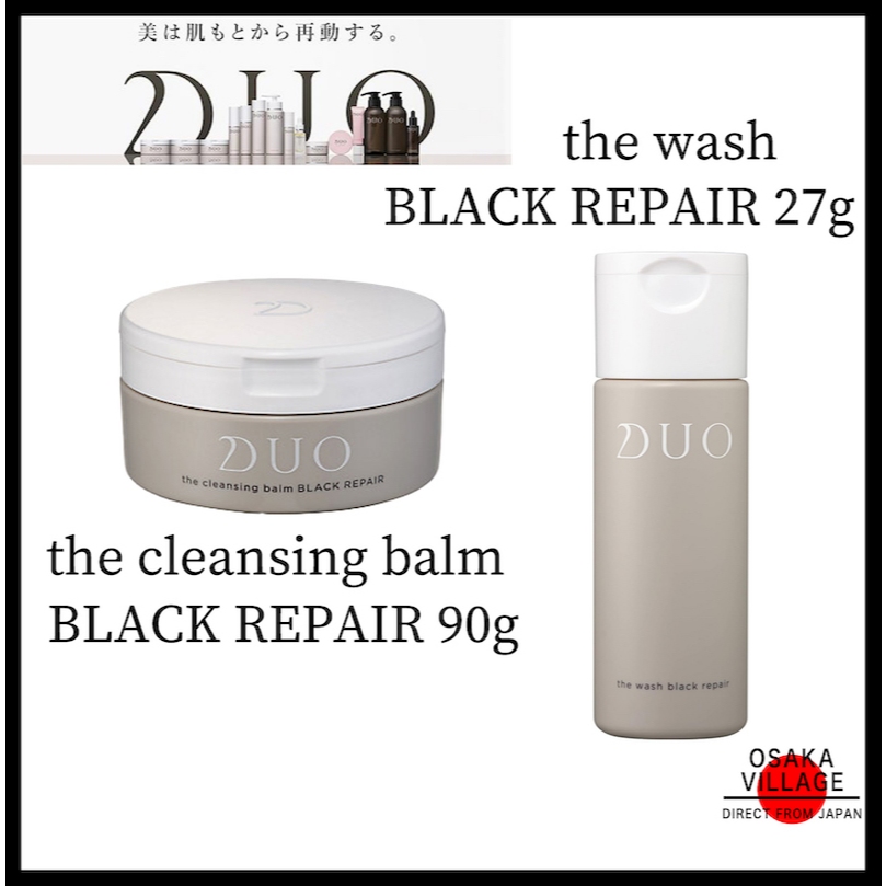 DUO The Cleansing Balm Black Repair 90g / The Wash Black Repair 27g (Face Wash) | Shopee Malaysia