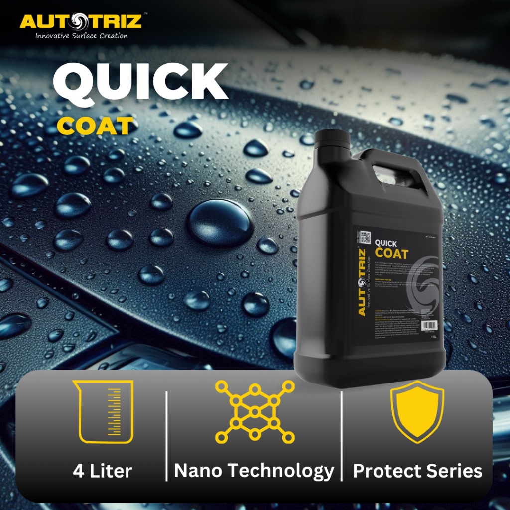 AUTOTRIZ Quick Coat 4L - Coating | Detailer Spray | Detailing | Nano ...