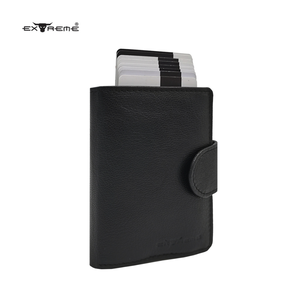 Extreme Leather Smart RFID Hardcase Wallet | Extreme Dompet RFID Kulti ...