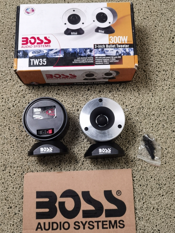 BOSS 3'' bullet Tweeter (TW35) 300W | Shopee Malaysia