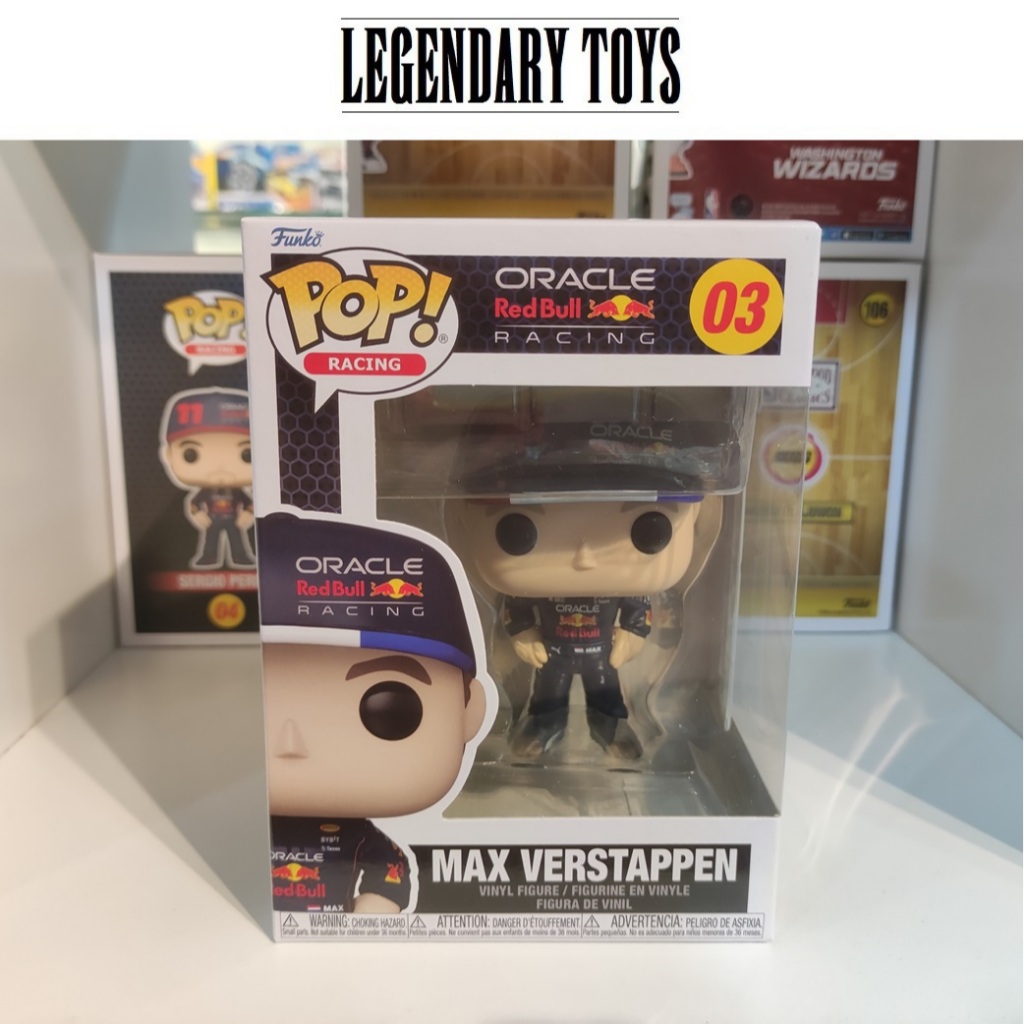 Funko Pop! RACING #03 Oracle Red Bull Racing Max Verstappen | Shopee ...