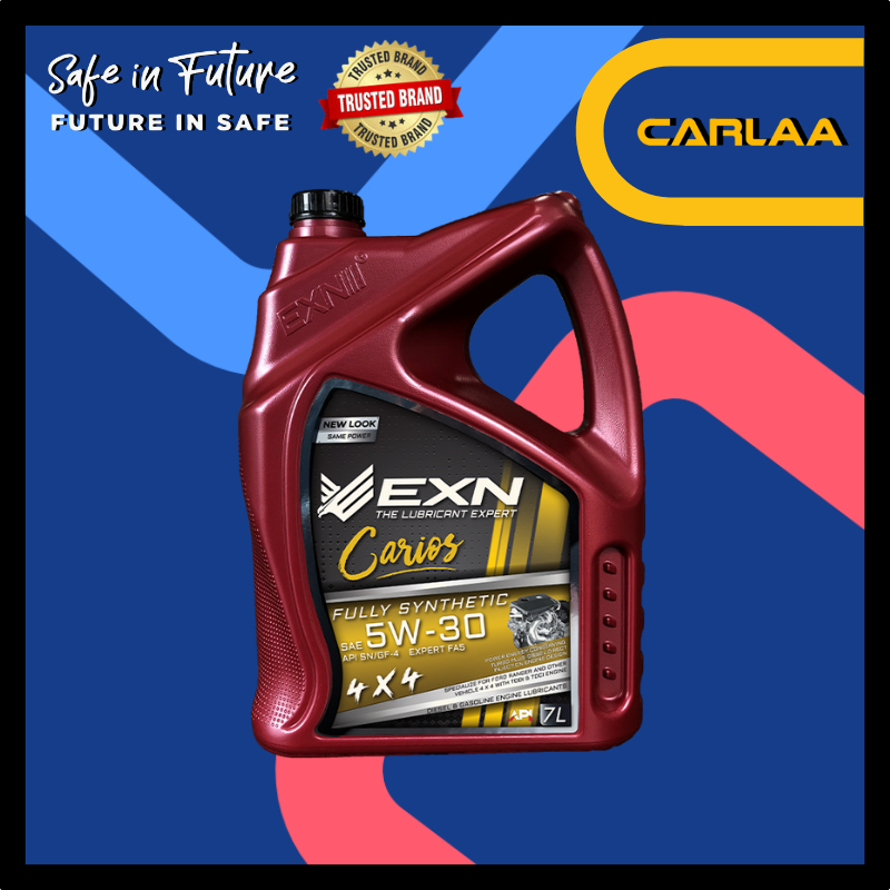 ORIGINAL EXN CARIOS SAE 5W30 FULLY SYNTHETIC DIESEL ENGINE OIL 7 LITRE ...