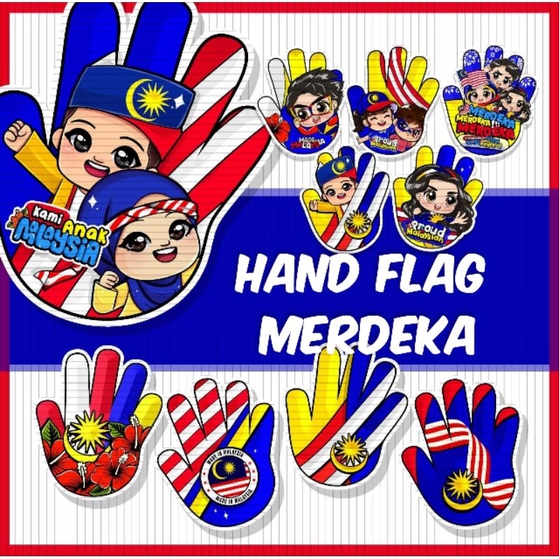 Tangan merdeka hand flag Not for Sabah and Sarawak | Shopee Malaysia