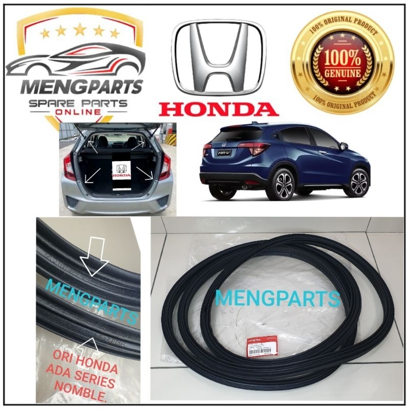 ORIGINAL HONDA HRV T7A 2015Y-2020Y REAR BONNET RUBBER TRUNK LID ...