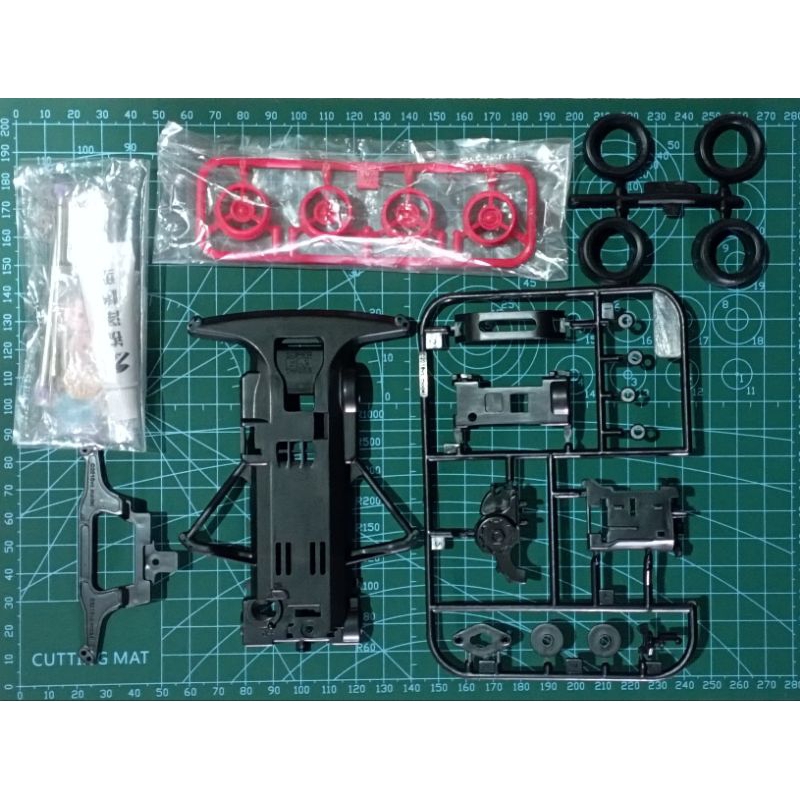 SFM Chassis DD VC Model Mini 4wd + Gear Set+Rim&Tayar | Shopee Malaysia
