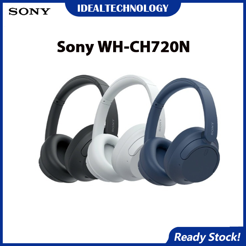 Sony WH-CH720N, Wireless Over-Ear Active Noise Cancellation Headphones with Mic, up to 35 Hours ...