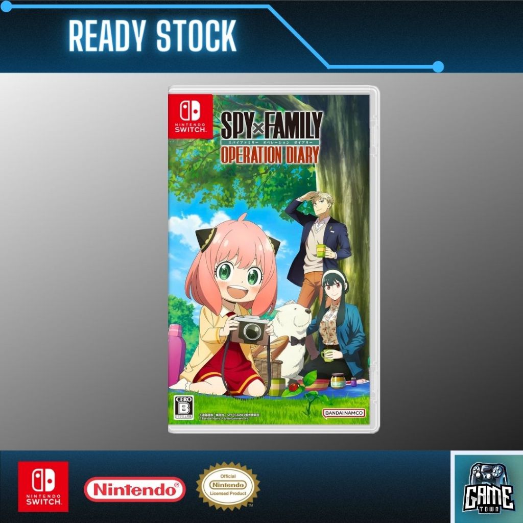 Nintendo Switch Spy x Family Operation Dairy / Spy x Anya Operation ...