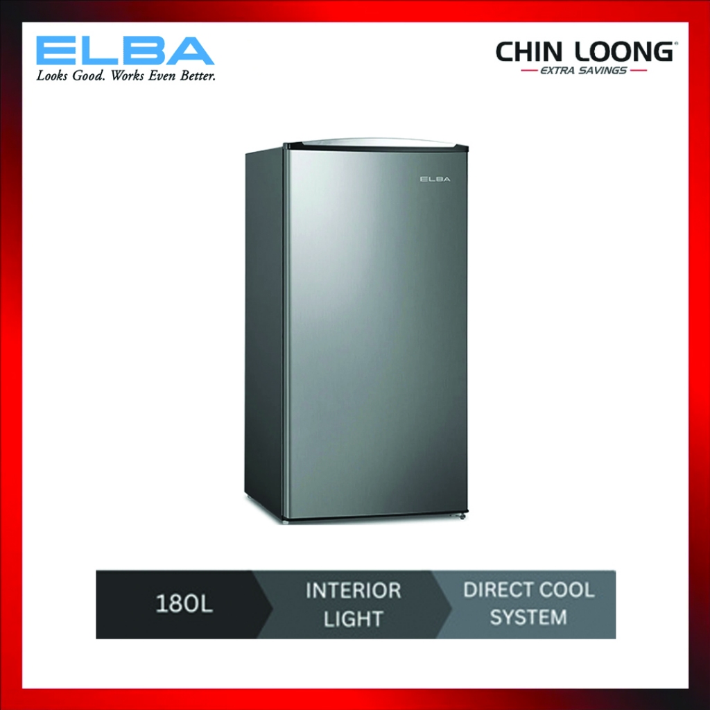 Elba 185L Single Door Refrigerator ERC1815 | Shopee Malaysia