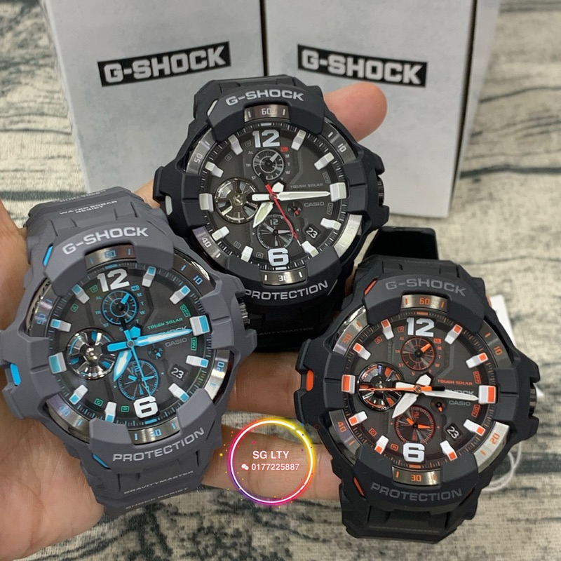 (MASTER OF G)CASIO G-SHOCK GR-B300-1A/GR-B300-1A4/GR-B300-8A2 GRAVITY MASTER AIR | Shopee Malaysia