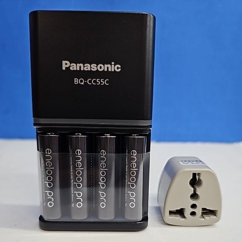 Panasonic Eneloop Pro Rechargeable AA&AAA 2 Hours Quick BATTERY CHARGER ...
