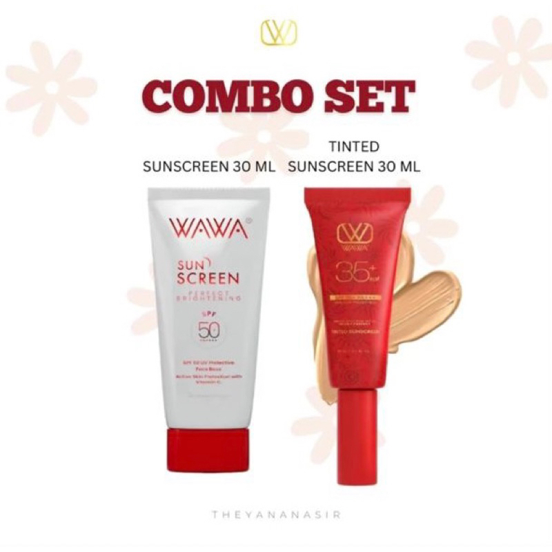 𝗪𝗔𝗪𝗔 𝗖𝗢𝗠𝗕𝗢 𝗦𝗨𝗡𝗦𝗖𝗥𝗘𝗘𝗡 + 𝗧𝗜𝗡𝗧𝗘𝗗 𝗦𝗨𝗡𝗦𝗖𝗥𝗘𝗘𝗡 𝗯𝘆 𝗪𝗔𝗪𝗔 𝗖𝗢𝗦𝗠𝗘𝗧𝗜𝗖 | Shopee Malaysia