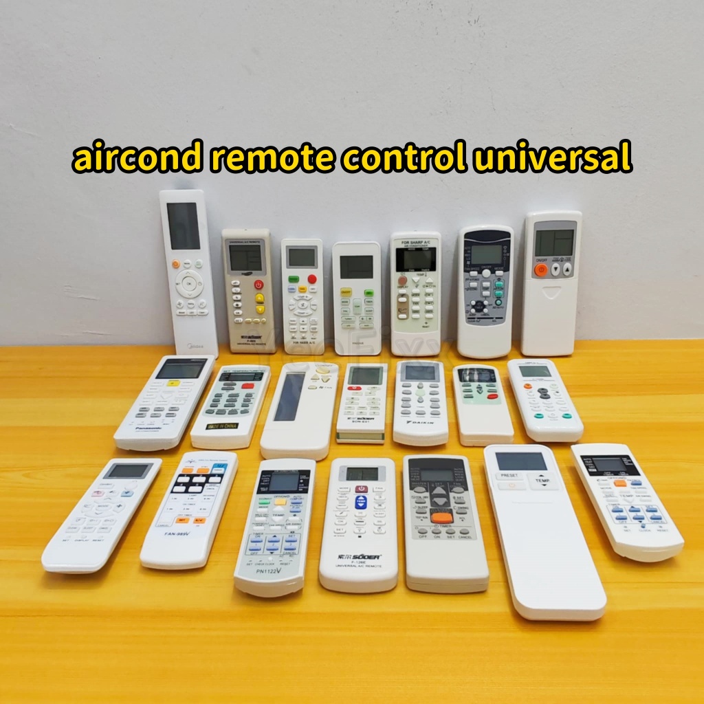 YeeFixx Many brands aircond remote control universal air-conditioner ...