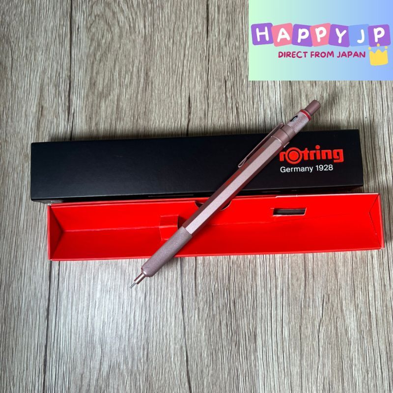 Rotring mechanical pencil rose gold 600 2158794 0.5mm rOtring ...