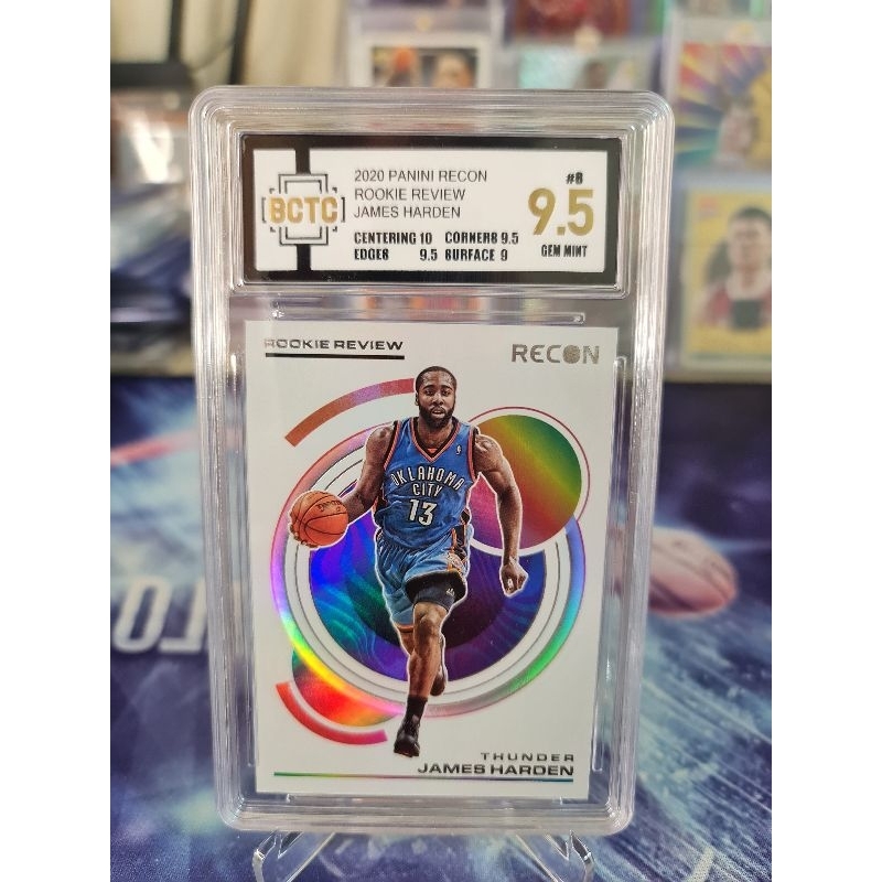 PANINI NBA CARD 22-23 RECON JAMES HARDEN ROOKIE REWIEW GRADING BCTC 9.5 ...