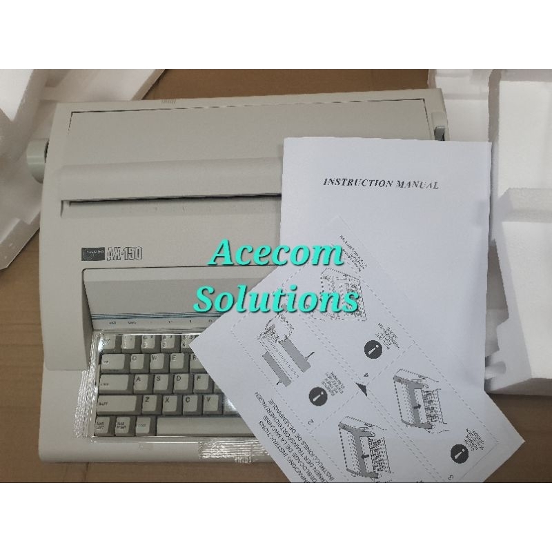 Nakajima AX150 AX 150 Typewriter A4 Taip Mesin Machine | Shopee Malaysia
