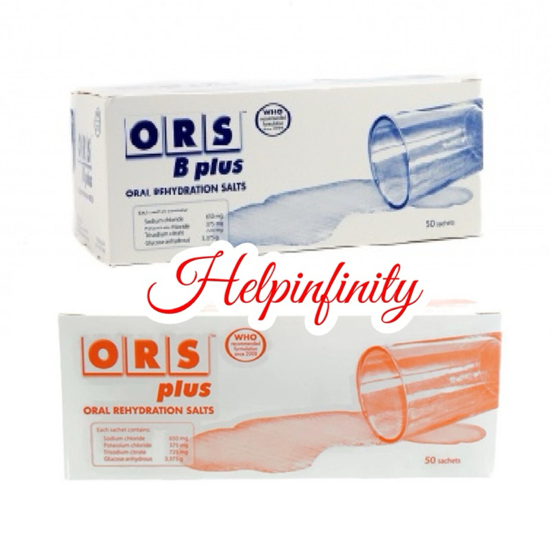Pharmaniaga ORS Plus Oral Rehydration Salts 50 sachets | Shopee Malaysia