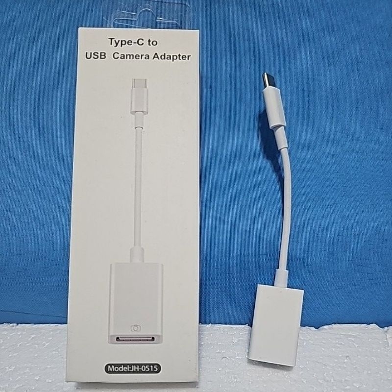 OTG USB C TO USB ADAPTER TYPE C To USB CARD CAMERA ADAPTER | Shopee ...